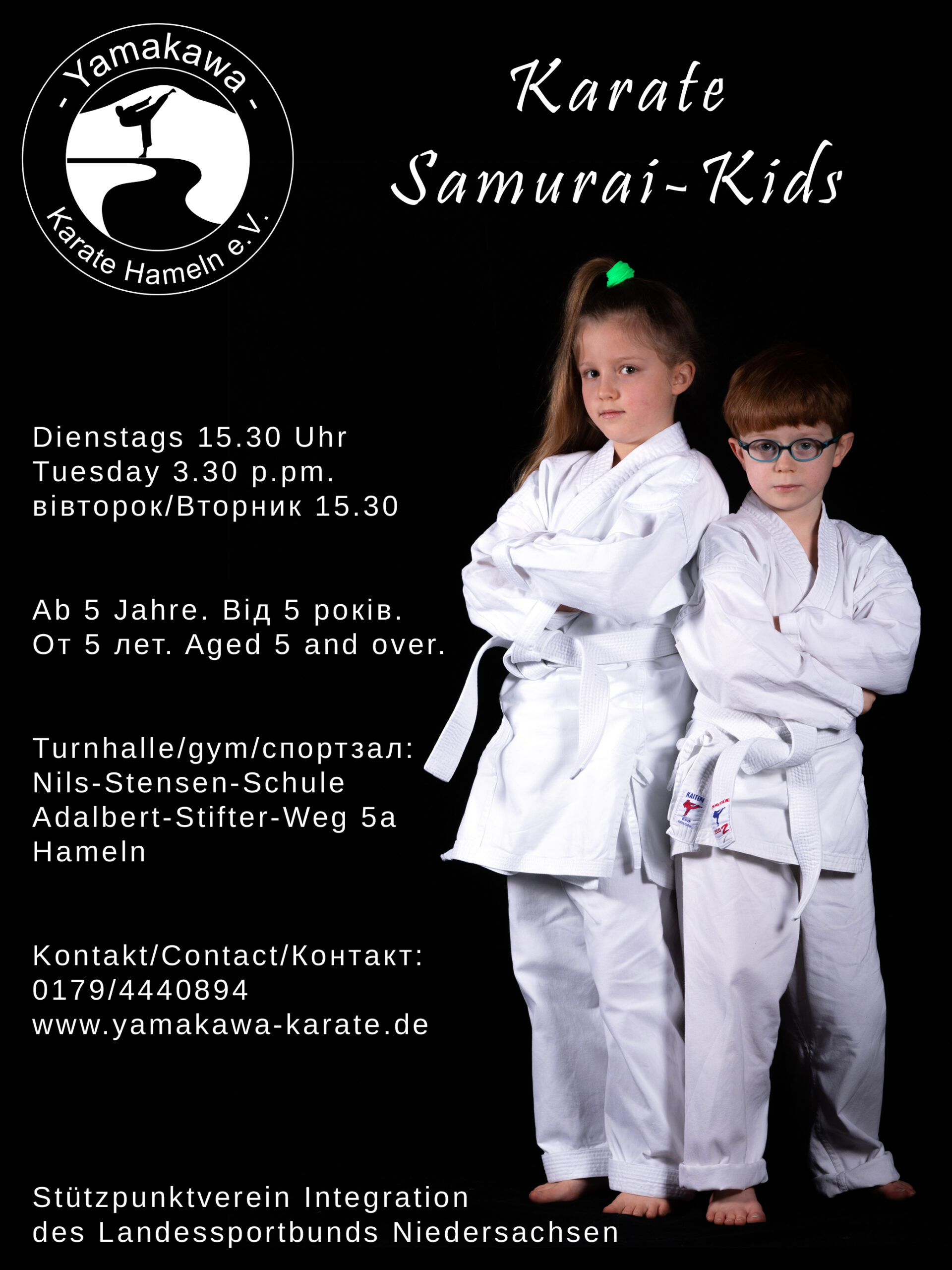 Neue Samurai-Kids-Gruppe startet am 9. Januar 2024!